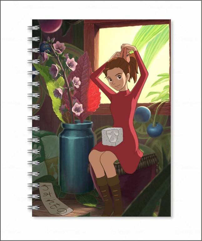 Тетрадь Ариэтти из Страны Лилипутов №9, А6