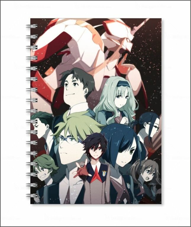 Тетрадь Любимый во Франксе, Darling in the Franxx №8, А5