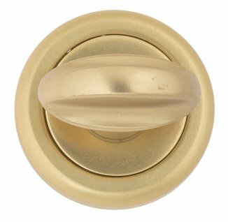 Фиксатор поворотный на круглом основании Fratelli Cattini WC-2 D1-BS матовая латунь