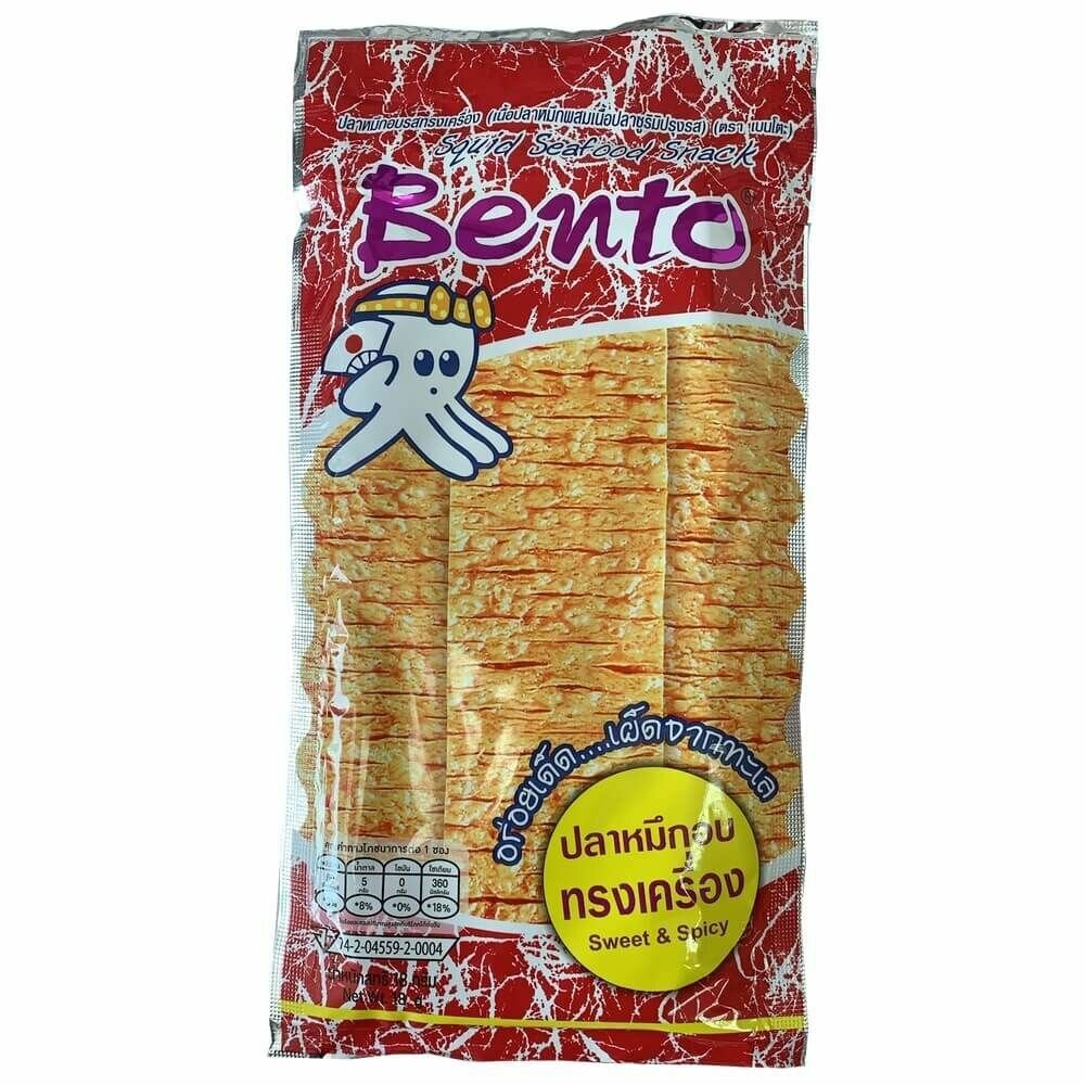 Кальмар запечённый остро-сладкий Bento (Таиланд), 18 гр