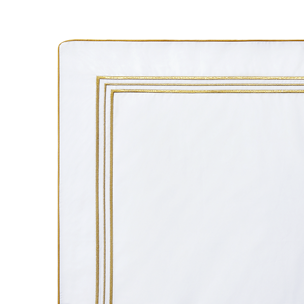 Наволочка La Maison de Domitille Ритц (Ritz) Золотистый (Gold) 65x65 см
