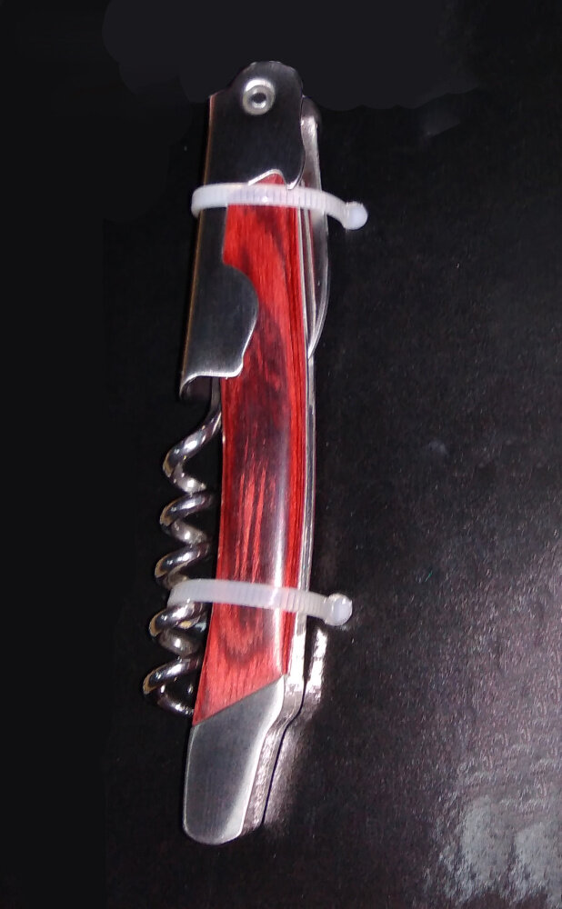 Нарзанник металлический "Bar Ware" 3-х функциональный одноступенчатый красное дерево