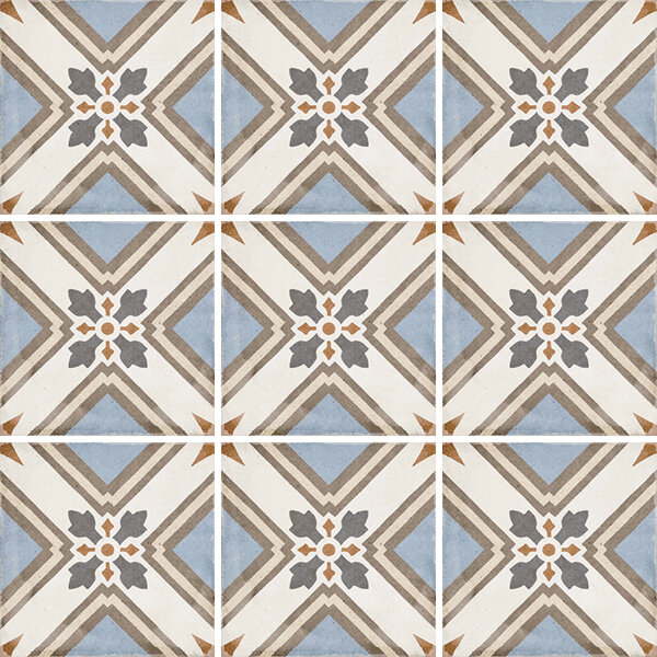 Керамогранит EQUIPE ART NOUVEAU TURIN COLOR (24403) матовый 20x20 (25шт. 1м2)