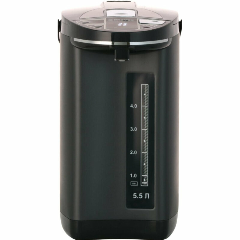 Термопот BRAYER BR1091, 1450 Вт, 5,5 л, 2 спос. подач. воды, LCD-дисп, 1353358