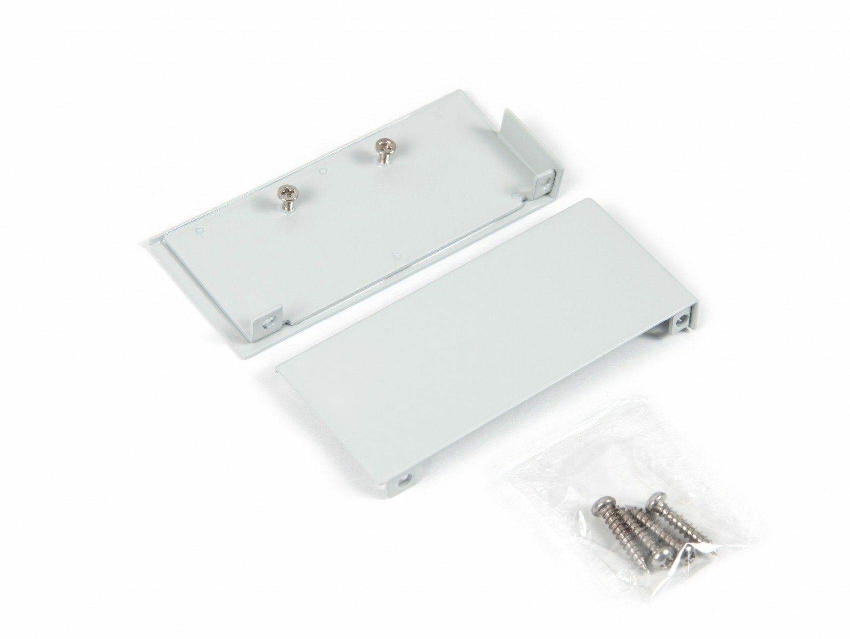 Держатель передней стенки старт высокого внутреннего с прямыми боковинами SBH63/GR, серый комплект 4 шт