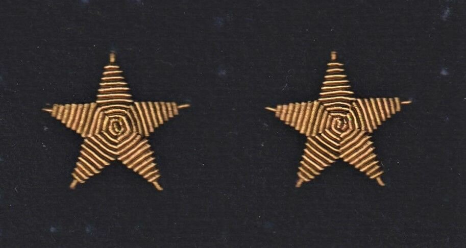 Звезда ВМФ на рукав кителя. 2 шт.