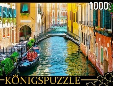 Пазл Рыжий Кот Konigspuzzle ГИК1000-0650 "Солнечная Венеция", 1000 элементов