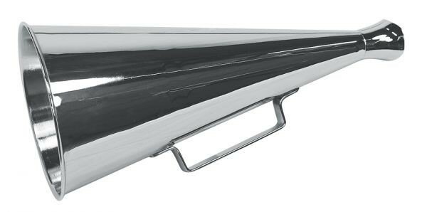 Рупор Sea Club "Джеймс Кук", L34см, никель