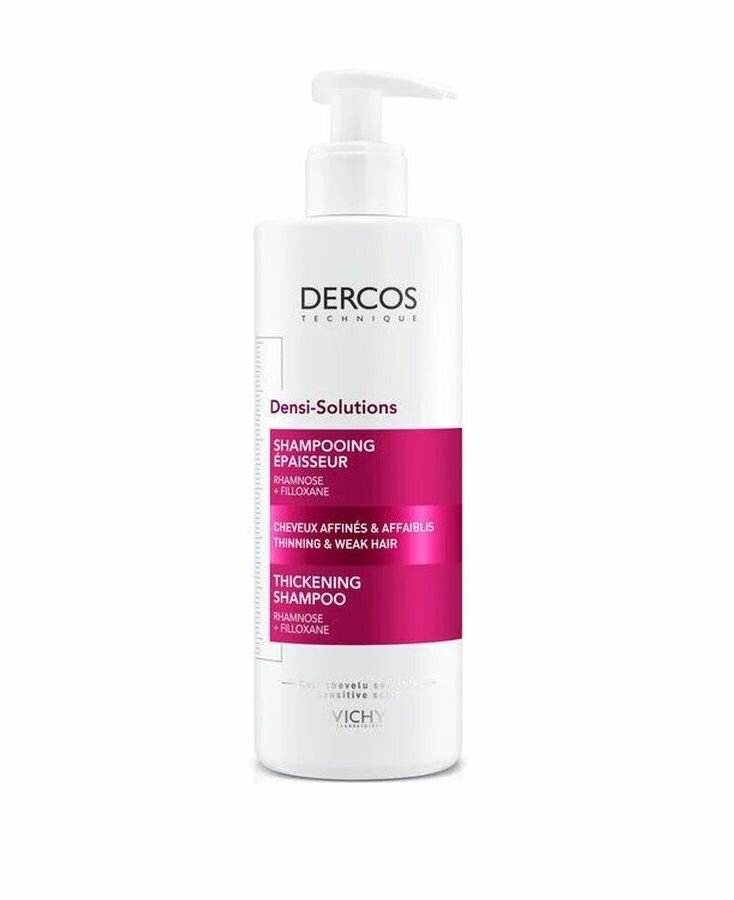 Vichy Dercos Densi Solutions Шампунь для укрепления и роста волос, 400 мл