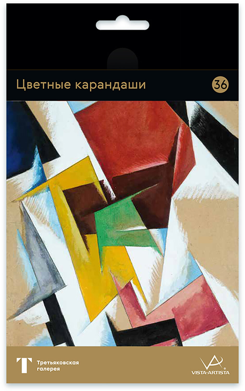 Карандаши цветные Fine. Попова, 36 цветов