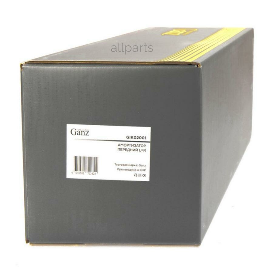 GANZ GIK02001 Амортизатор передний (газомасляный) L=R для RENAULT Logan/LADA Largus GANZ GIK02001