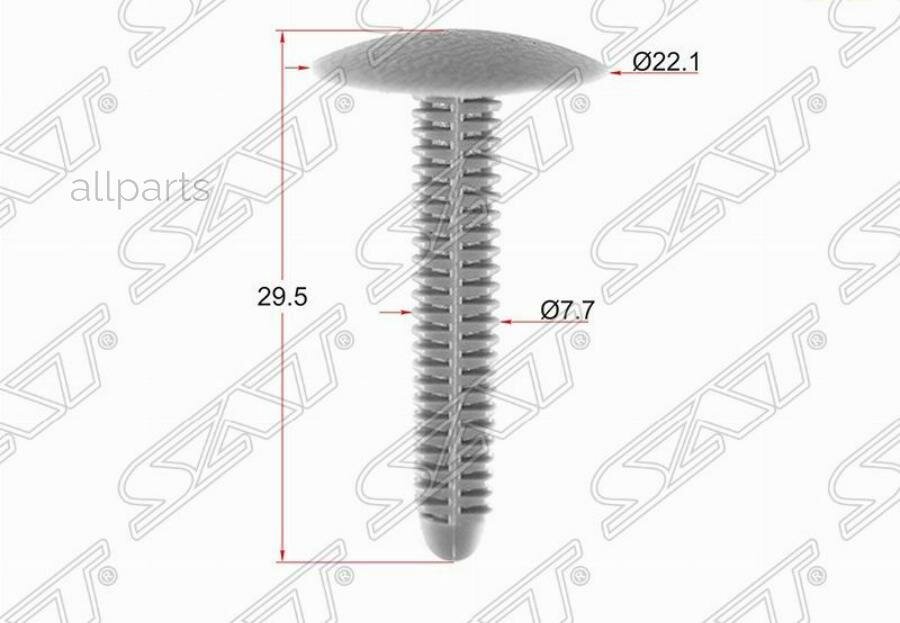 SAT ST-M10803 Клипса (FORD (Продажа по 10шт))