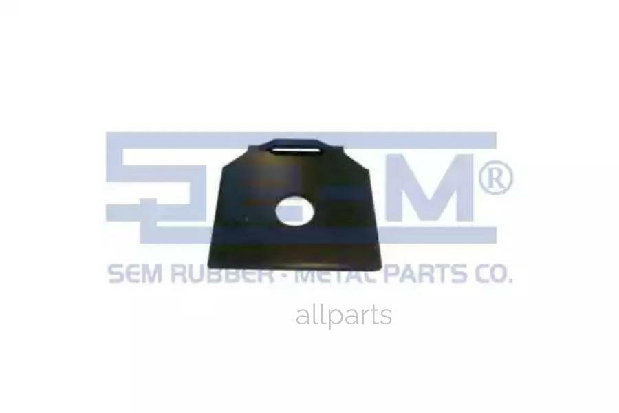 SE-M 10267 пластина крепления полурессоры! 121x125x5\ BPW