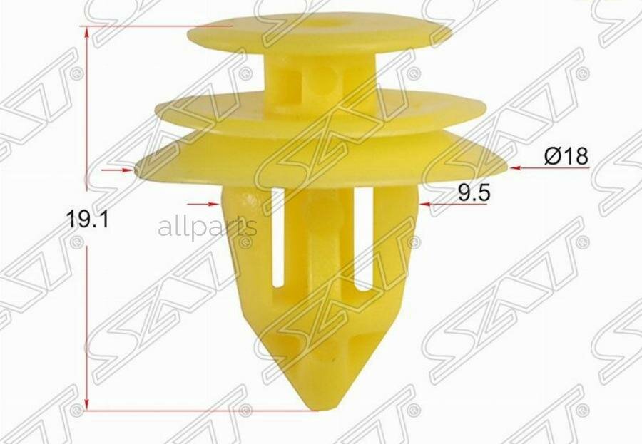 SAT ST-M11596 Клипса обшивки двери TOYOTA/LEXUS (Продажа по 10шт)