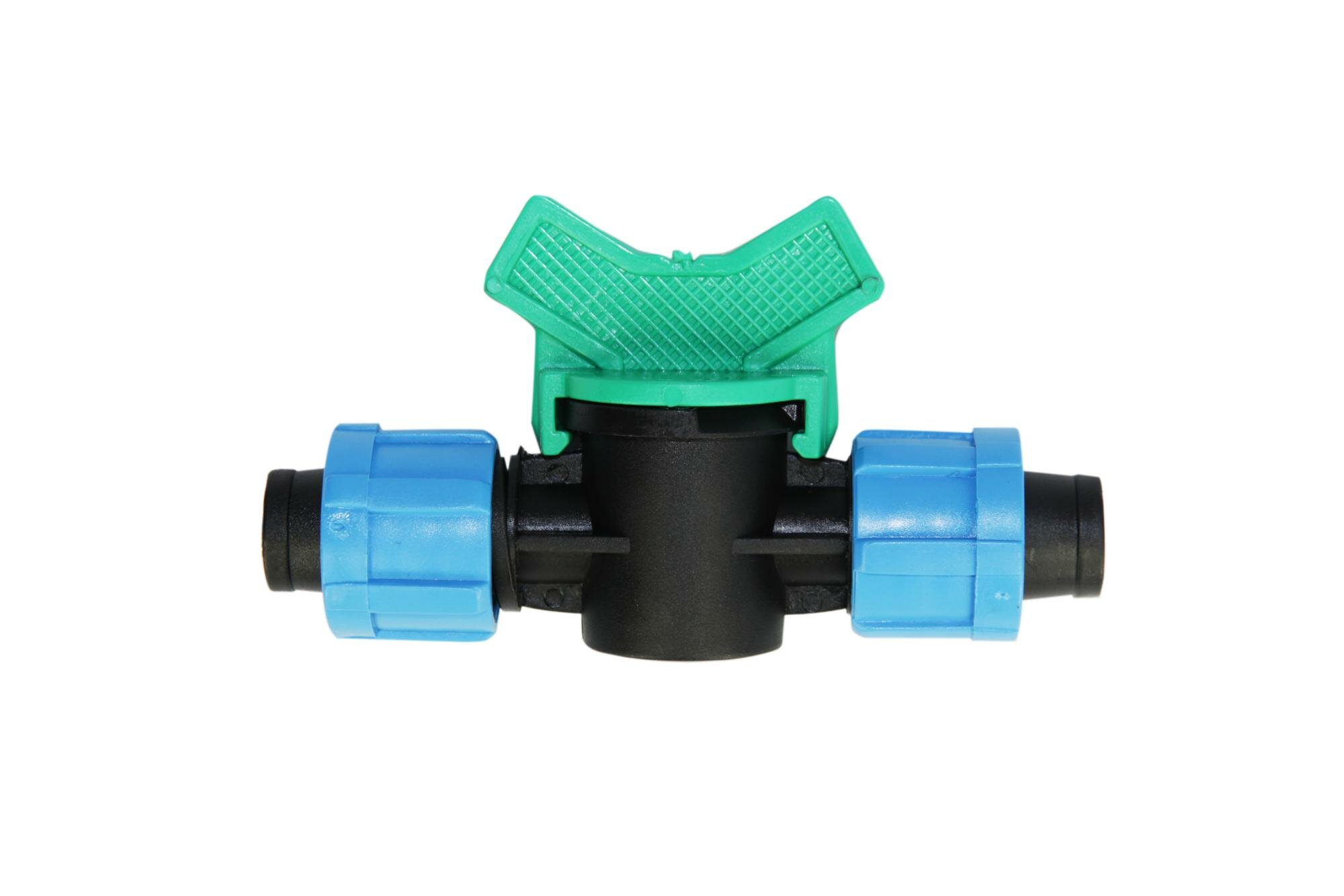 Кран проходной для ленты капельного полива, (ДС.060129) MP-У