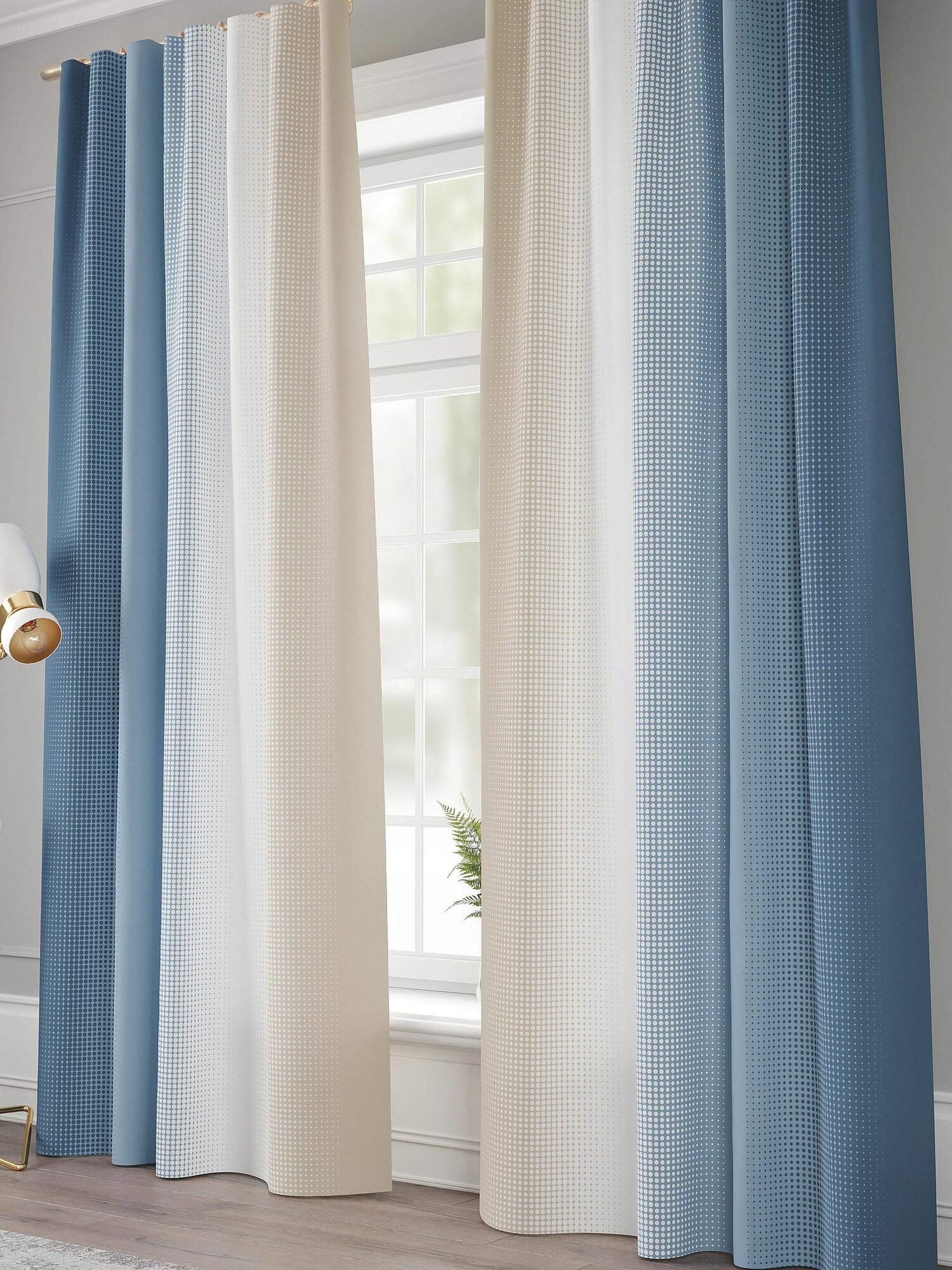 Комплект штор Comfy Way 150х260 см / шторы в комнату 2 шт / Айфисор