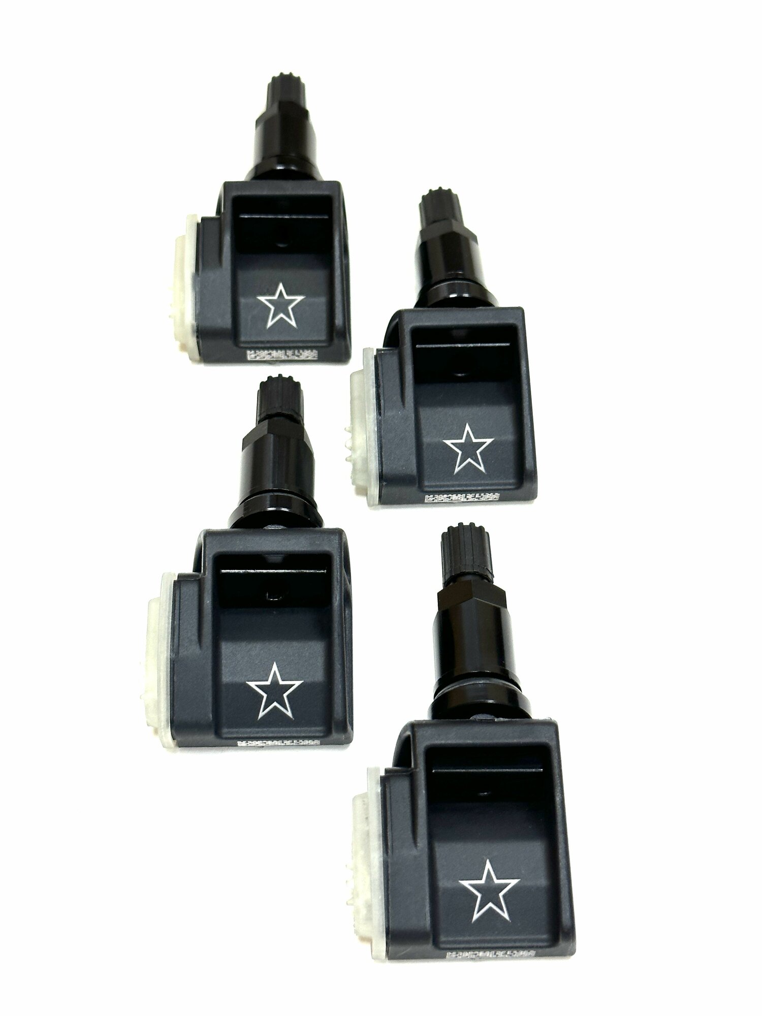 Комплект черных 4-x датчиков давления шин для BMW G series 36106887147