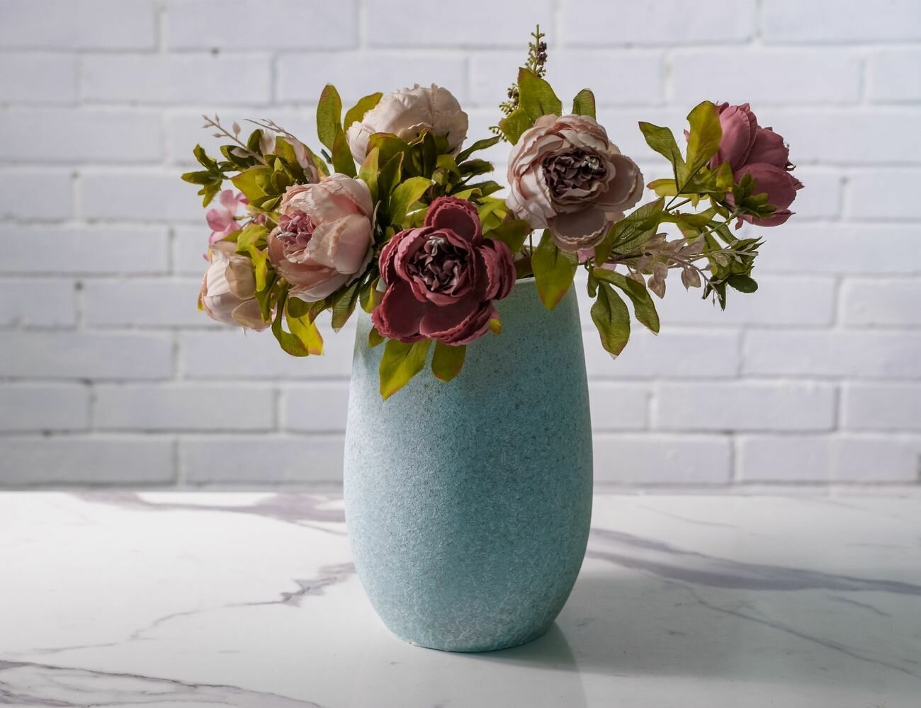 Дизайнерская керамическая ваза Неве Оро, 30 см, Kaemingk 650271