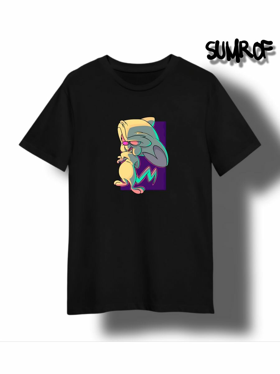 Футболка Пинки и Брейн мышь