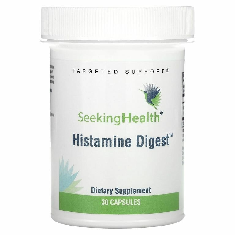 Seeking Health, Гистаминный дайджест, Histamine Digest, 30 капсул
