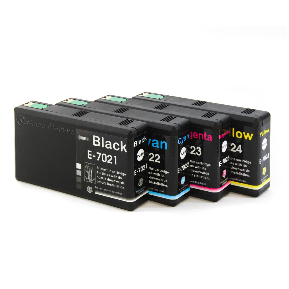Картриджи для Epson WP-4015DN, WP-4515DN, WP-4025DW, WP-4525DNF, WP-4095DN, WP-4535DWF, WP-4595DNF, WP-4545DTWF (совм. T