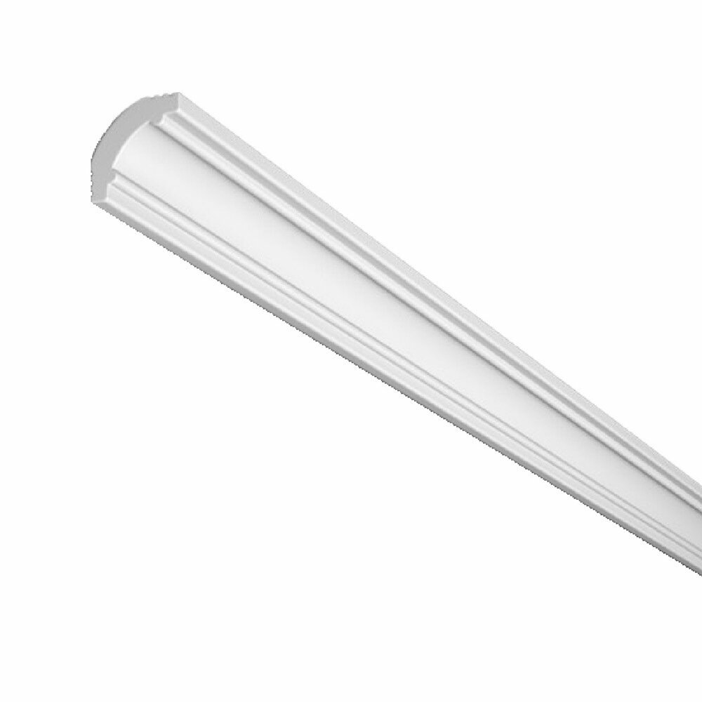 Плинтус потолочный из экополимера ударопрочный 20х20х2000 мм Artiva RT022