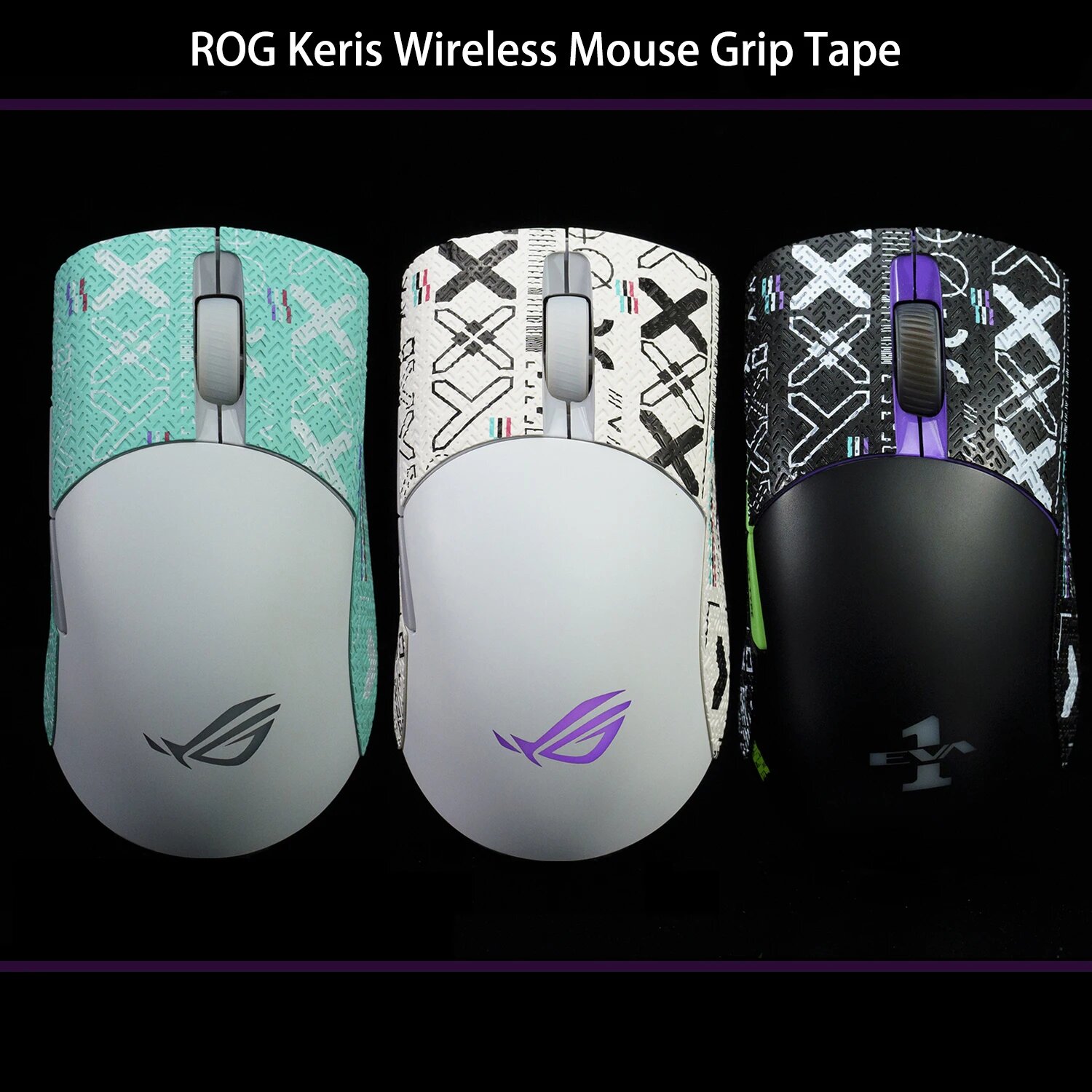 Мышь JIROAOTIC red Thin для ROG Keris Wireless — фото 1