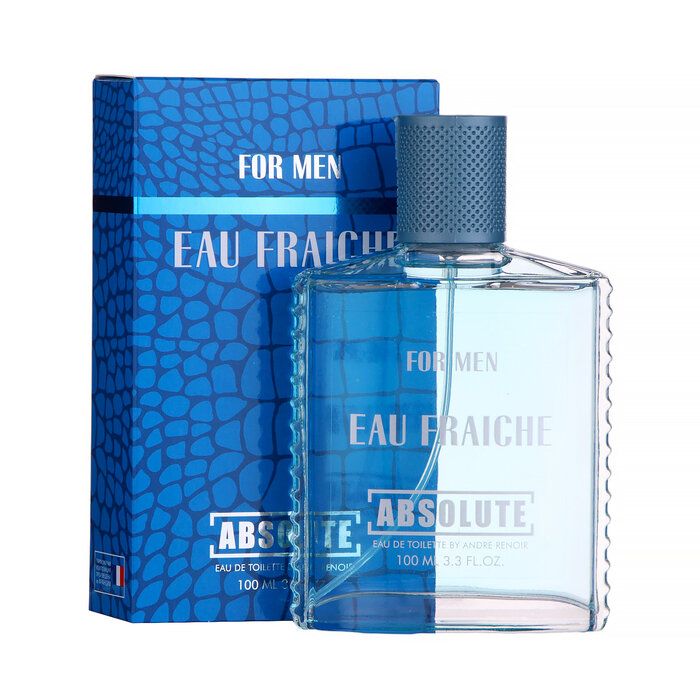 Туалетная вода Delta Parfum "Absolute Eau Fraiche", мужская, древесные и водяные ноты