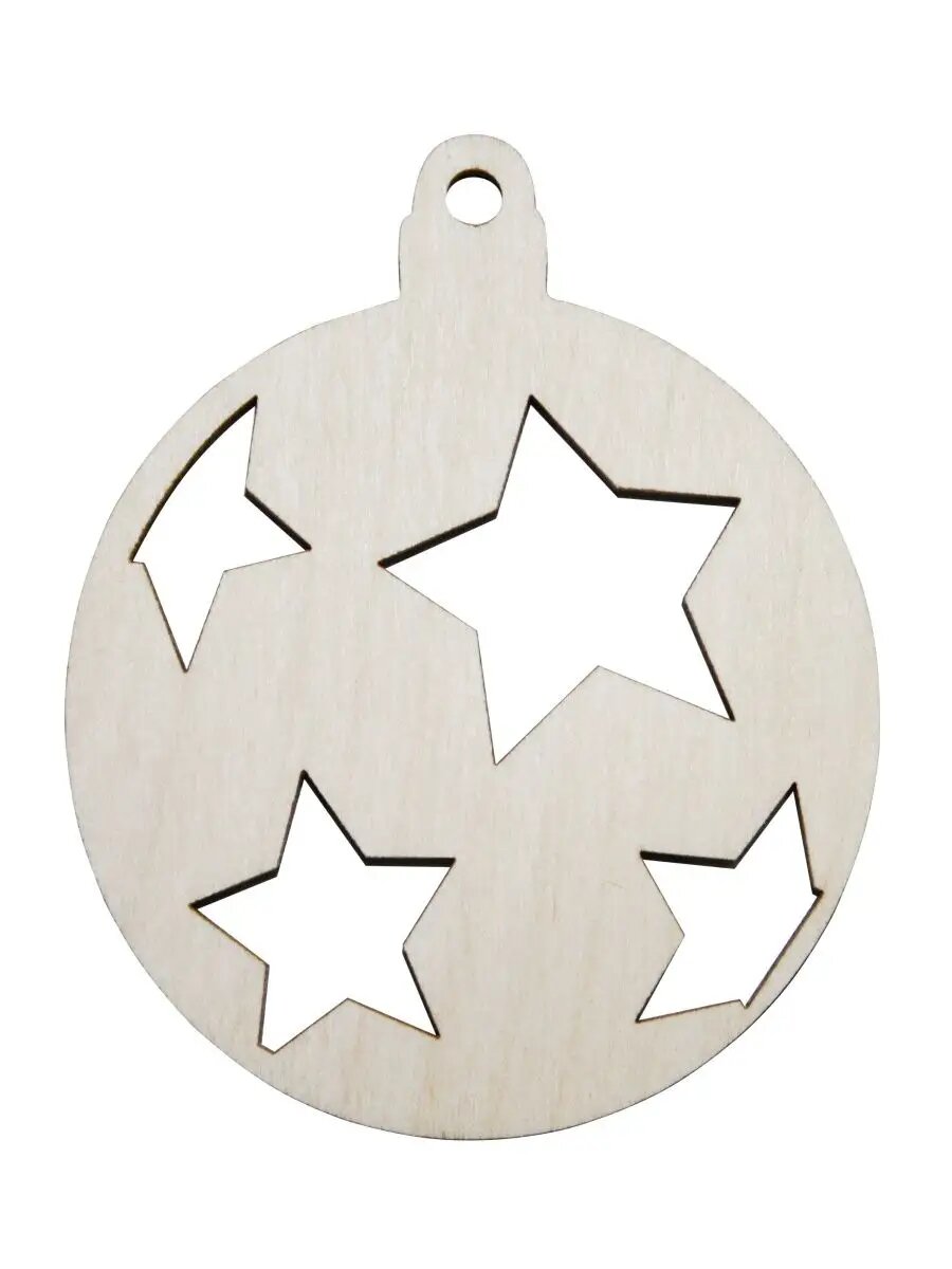 Деревянные заготовки Декупаж Шар 5 шт