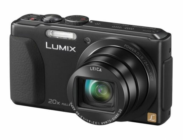 PANASONIC Фотоаппарат Panasonic Lumix DMC-TZ40 черный