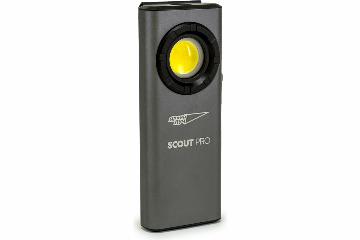 Яркий ЛУЧ XS-800 Scout Pro COB 800лм,3режима, диммирование, клипса/2 магнита, Li-Pol 2000mAh