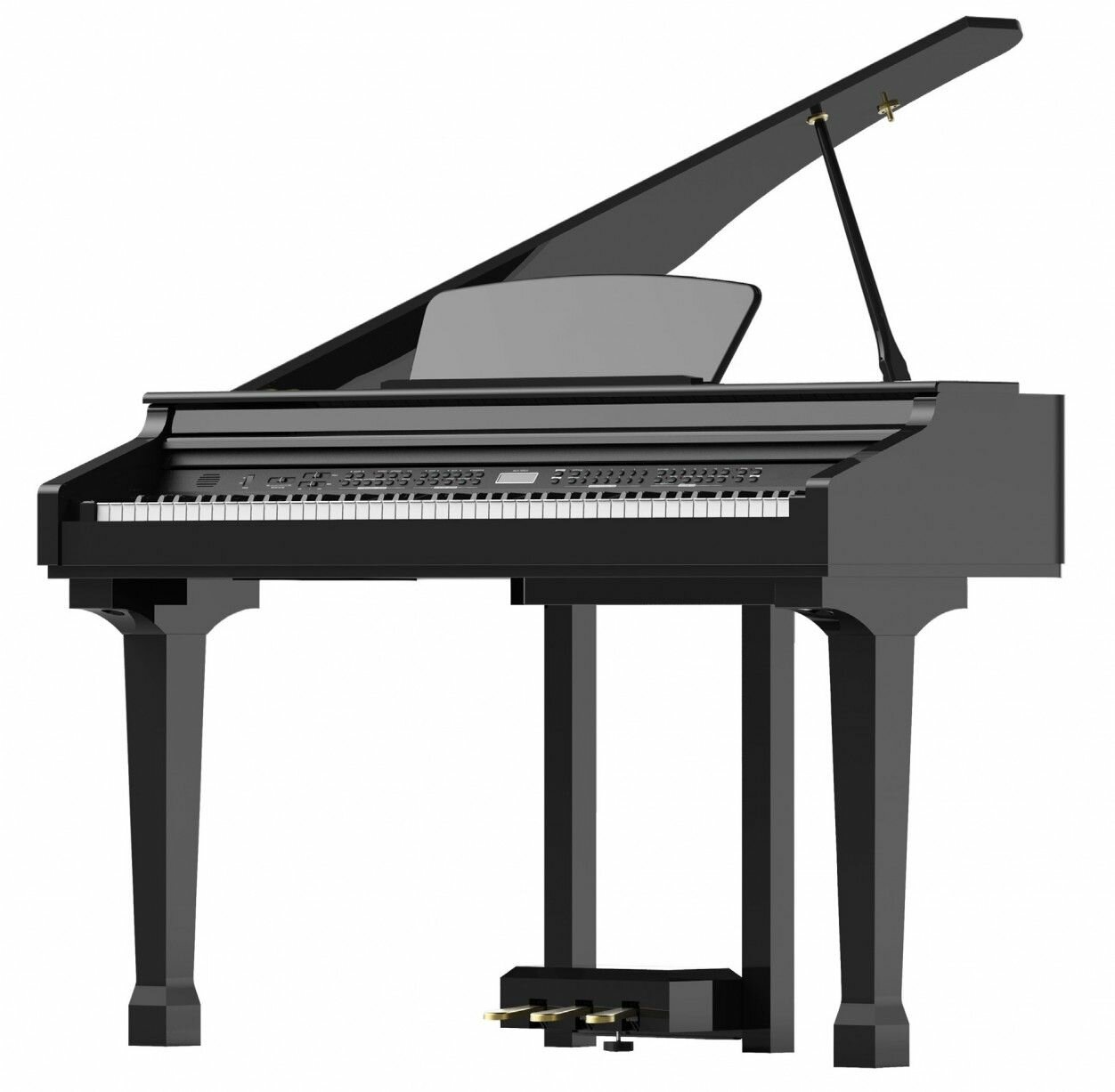Цифровой рояль Ringway GDP1120 Black, 88 молоточковых клавиш, 64 голоса