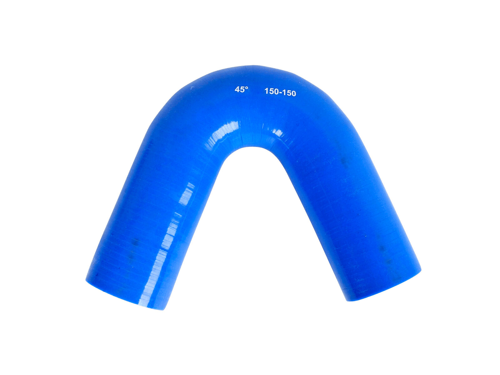 Патрубок d-38мм 150х150мм угловой соединительный 45 градусов