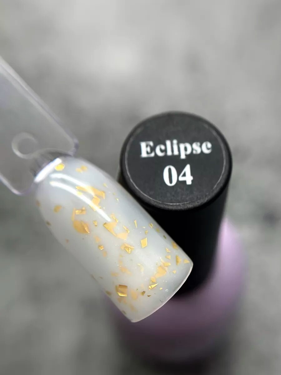 Гель-лак с хлопьями Eclipse 04, 10мл