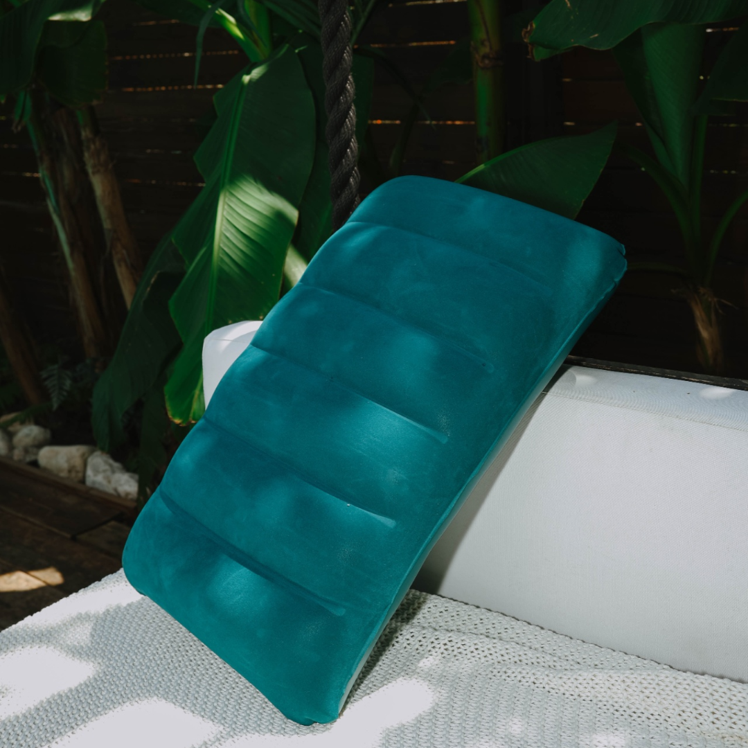 Надувная подушка 49x31см, зеленый, арт. 95003-1