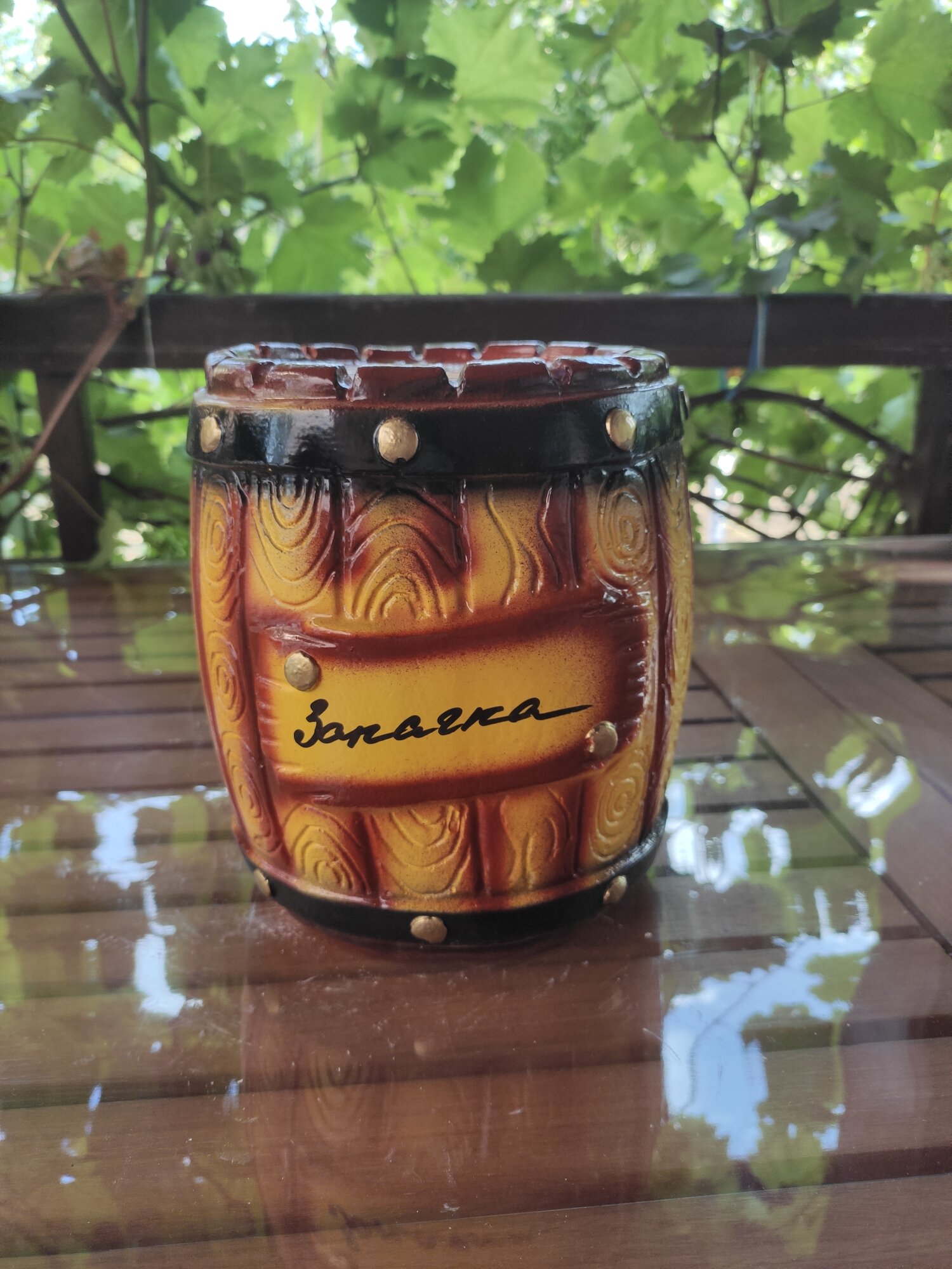 Копилка из гипса "Значка"