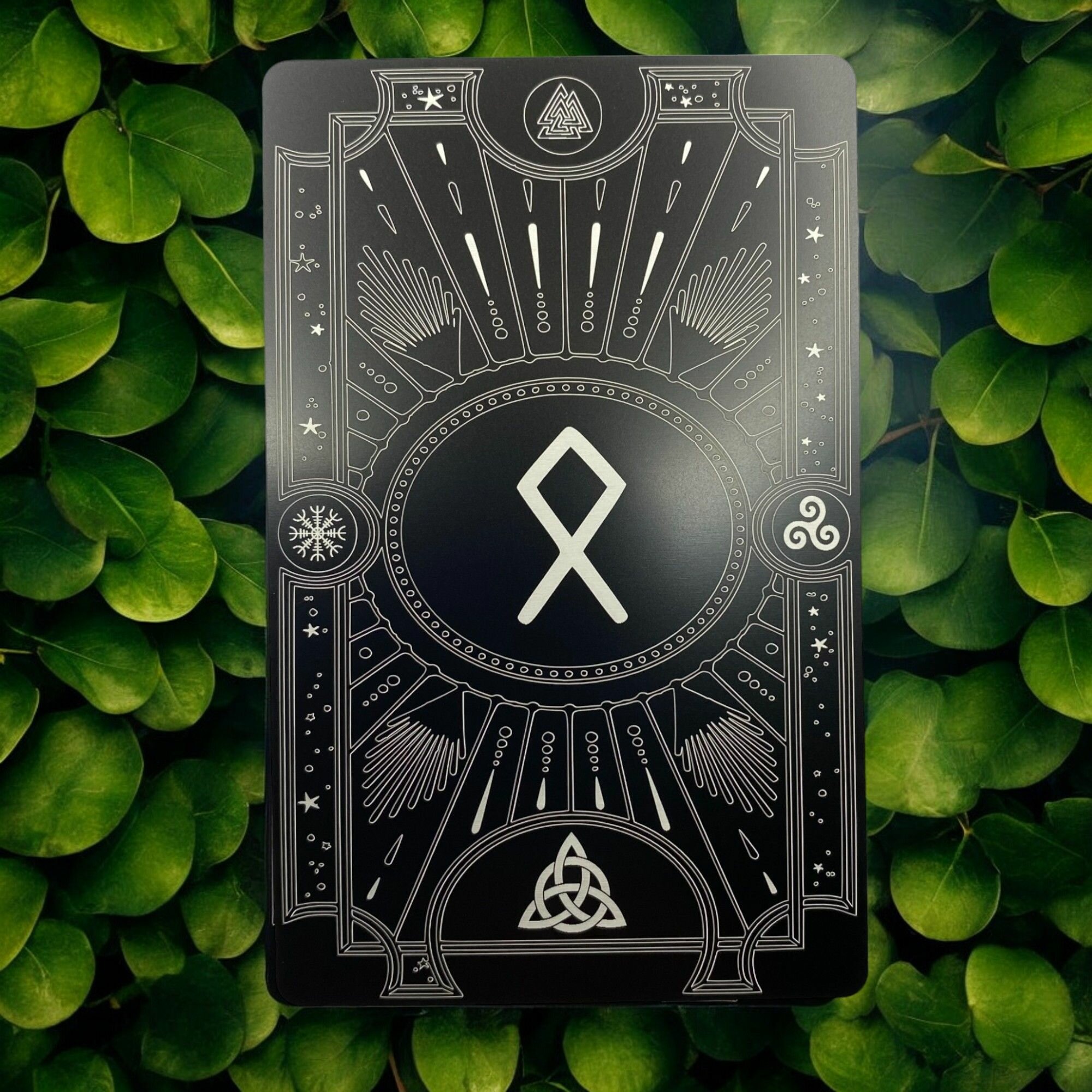 Рунический оберег, карта-талисман Одал