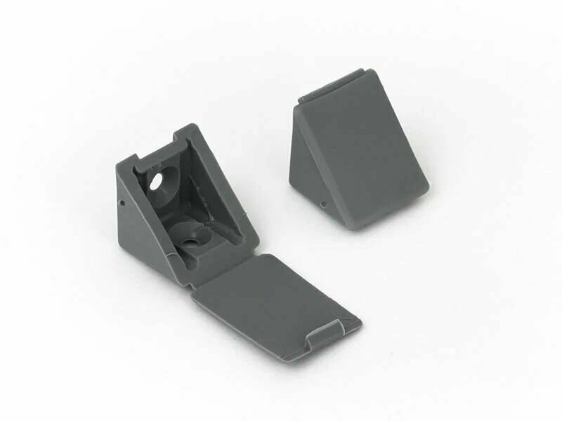 Уголок крепежный, монтажный мебельный, 12 штук, Полкодержатель для полок из ДСП