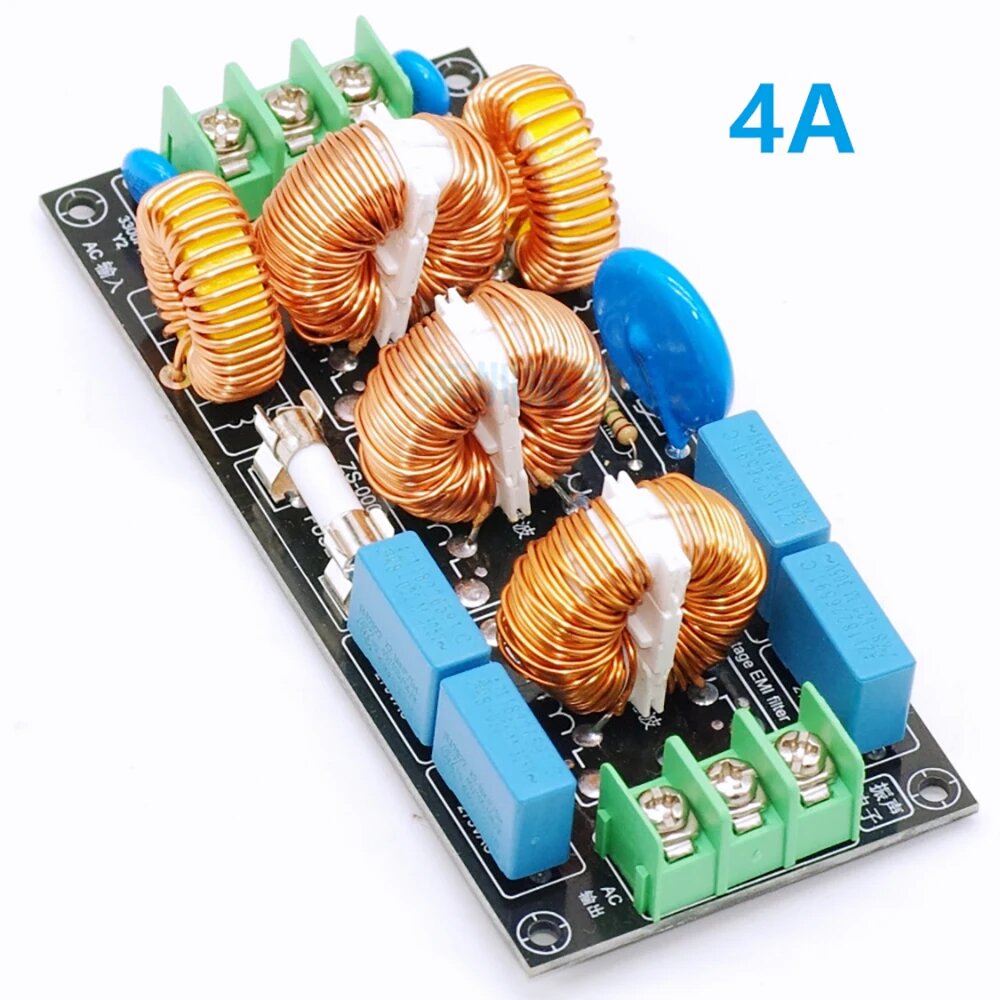 Фильтр электромагнитных помех ZS-0003 4A-16A 4A