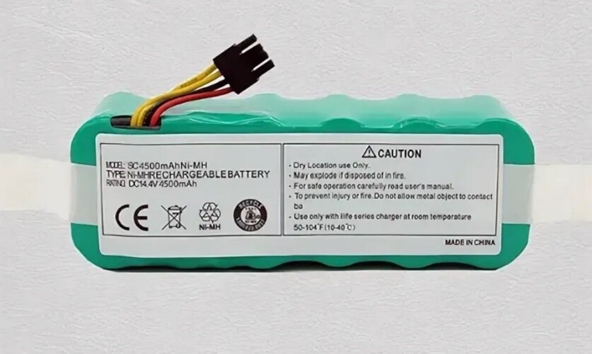 Аккумулятор для Panda X500, X700, X800, iBoto Aqua, Kitfort KT-503 14.4V 4500mah Ni-Mh