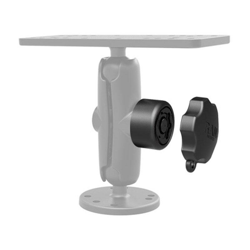 RAP-S-KNOB3-6U гайка с 6-pin ключом секреткой RAM Pin-Lock для муфт под шары 25 мм (1")