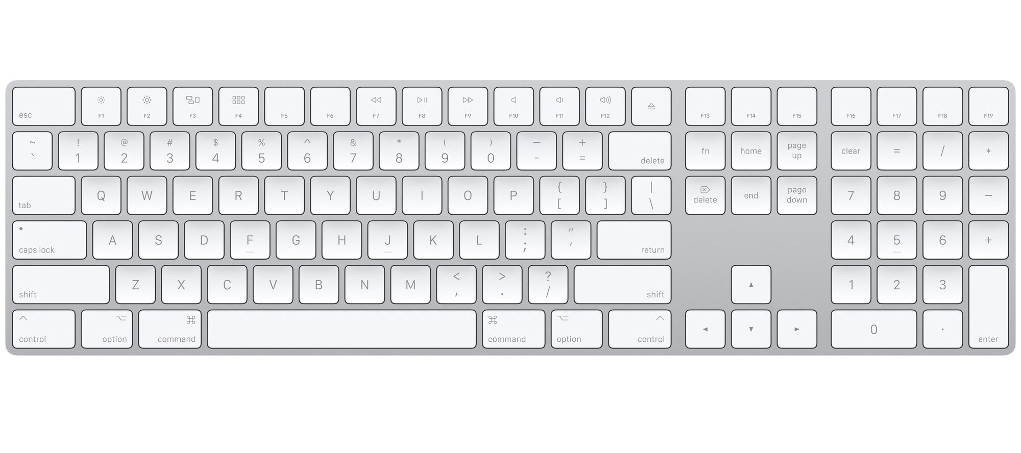 Мембранная клавиатура Apple Magic Keyboard