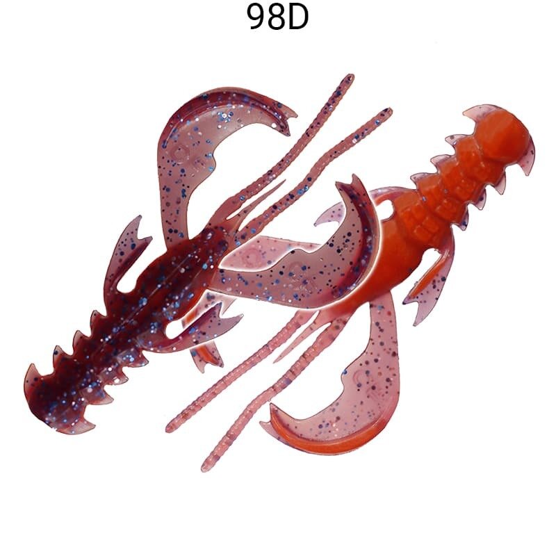 Силиконовые приманки Crazy Fish Nimble 2.5" 44-65-98d-6 кальмар
