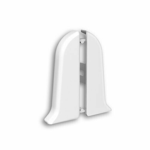 Заглушки (пара) Классик 55 мм Белый матовый 001