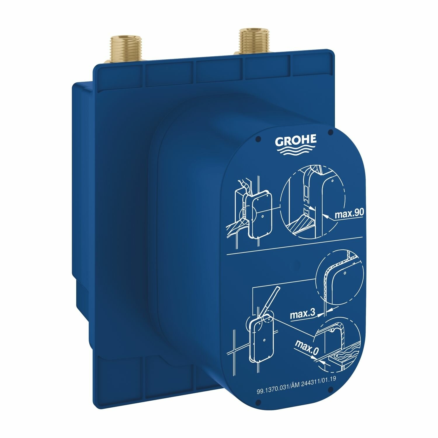 Скрытый монтажный ящик GROHE Eurosmart Cosmopolitan E 36339001 со смешиванием для комплекта верхней монтажной части