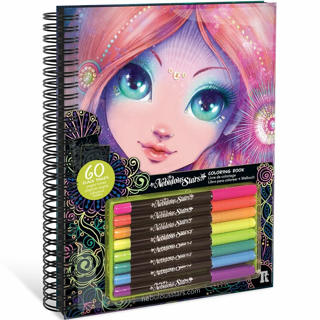 Набор для творчества Nebulous Stars Раскраска для девочек серия Coralia