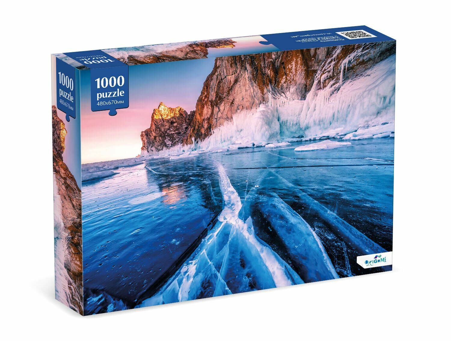 Пазл 1000 деталей. Сквозь толщу льда 09067