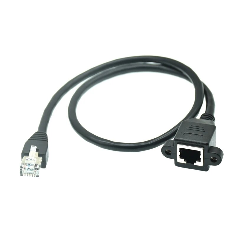 Кабель Ethernet RJ45 черный 0.3M