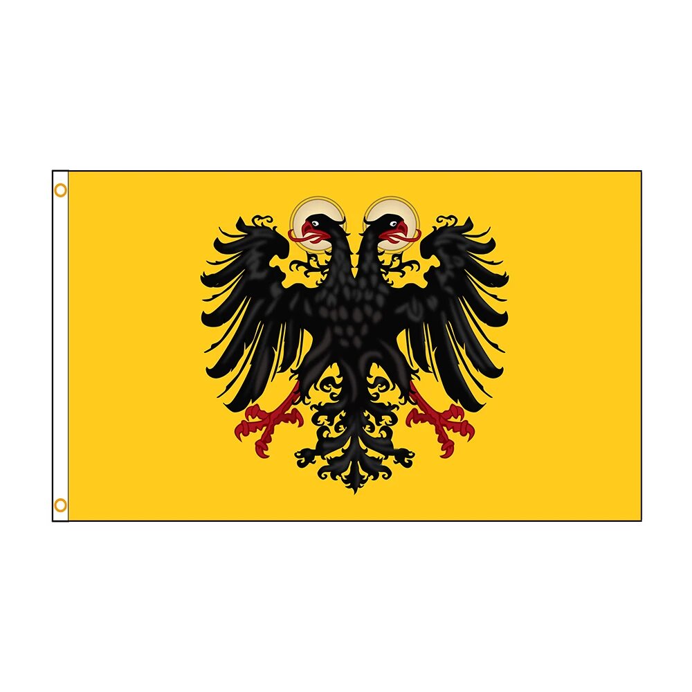 Флаг Священной Римской империи 90x150 см FLAGLAND Желтый, 90 х 150 см, A