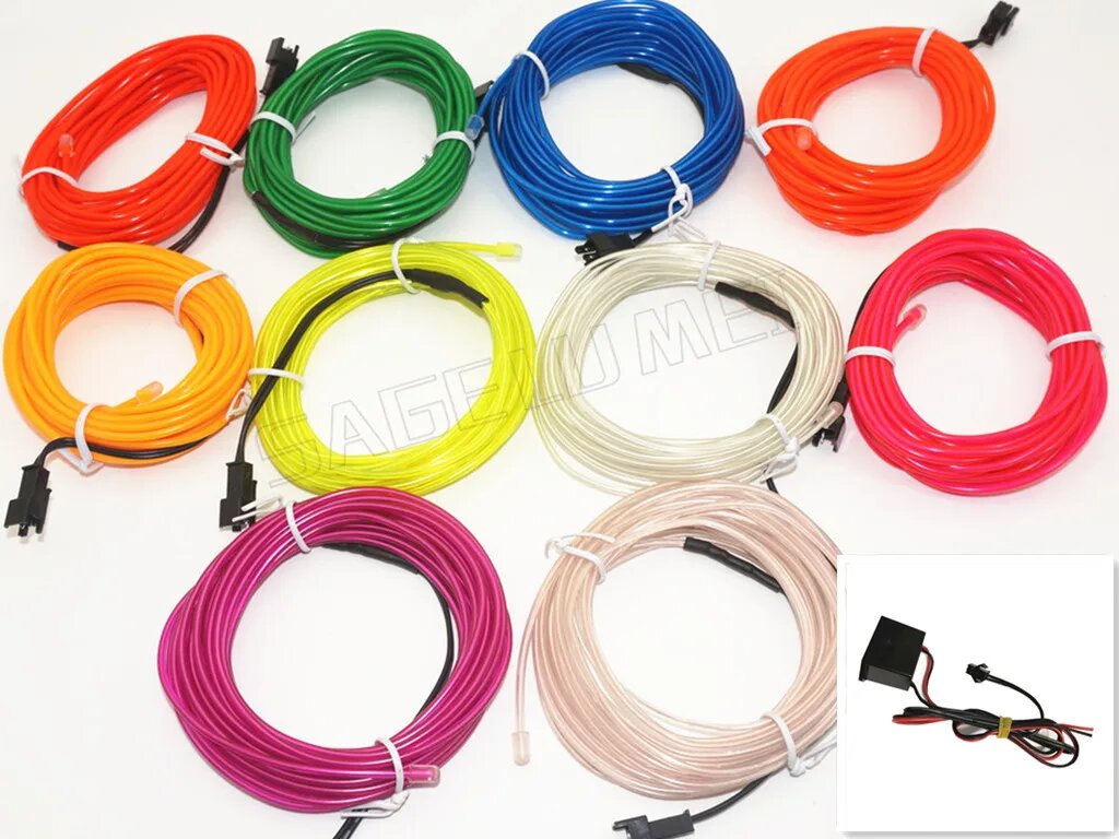 СAGE LU MEI Гибкая светодиодная лента 2/3/5 м 12V power control, Yellow, 5м